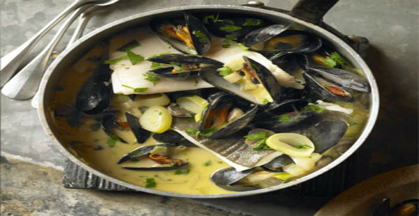 Normandy fish stew