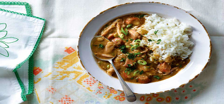 Cajun chicken gumbo