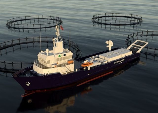 FISH HANDLING SYSTEM FOR DELOUSING VESSEL