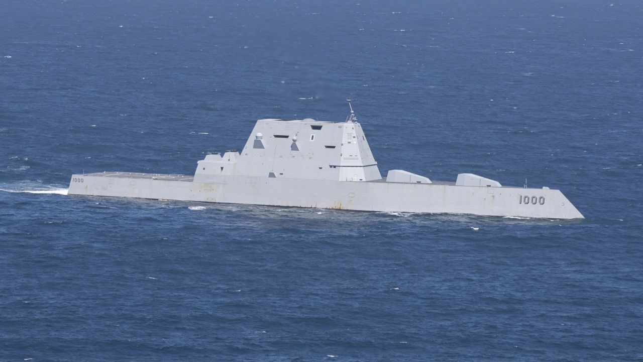 US Navy sends its most advanced surface warship to east Asia